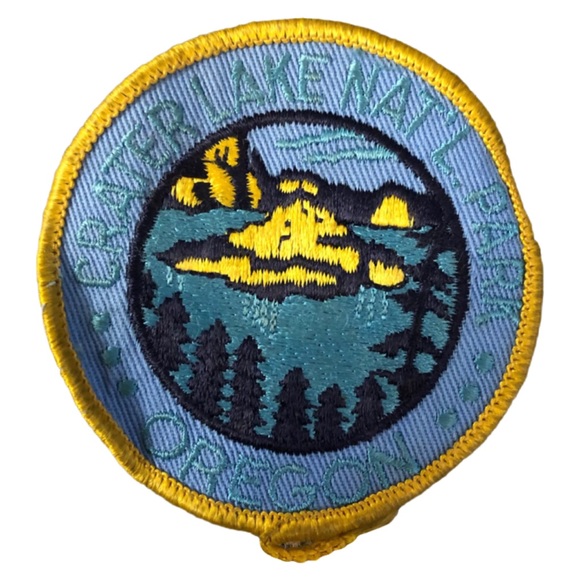 Other | Vintage Crater Lake National Park Oregon Patch | Poshmark